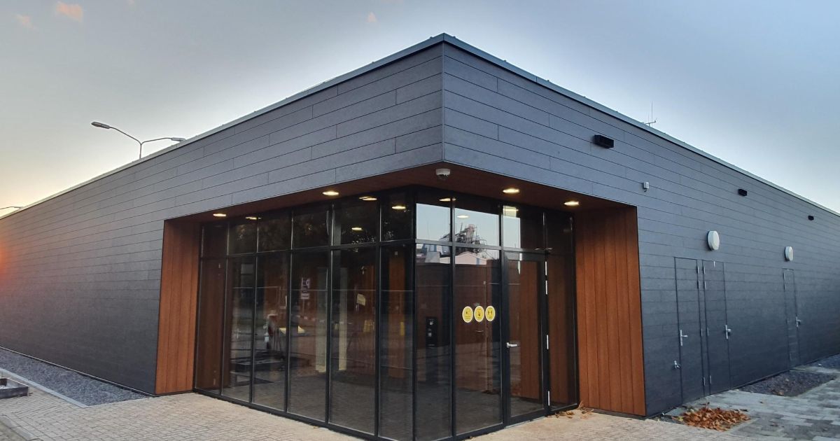 Entrance building | Trespa